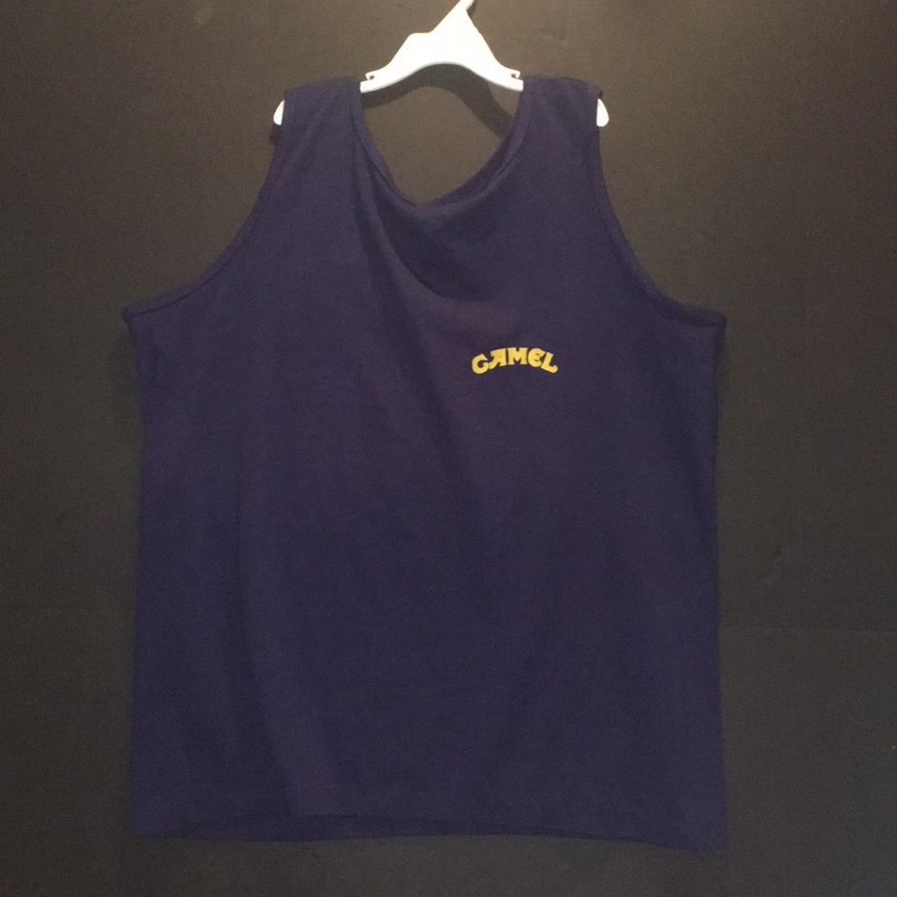 Vintage Camel Brand W. Smoking Camel Tank Top - Gem